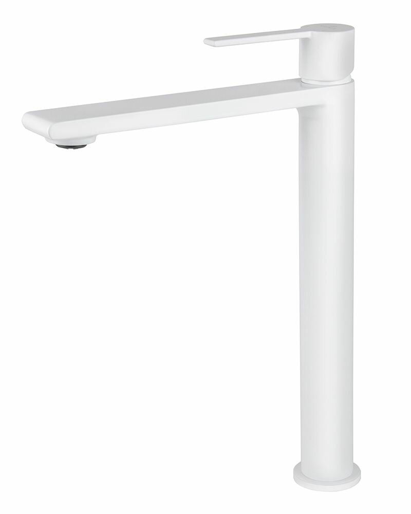 Смеситель для раковины Kaiser Serio 05411-4 (высокий) белый