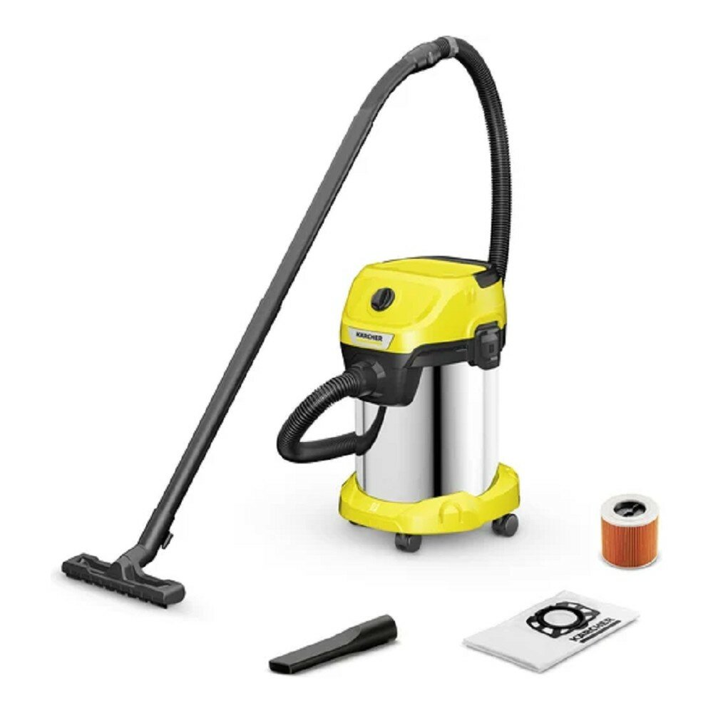 Karcher Пылесосы WD 3 S V-19 4 20 YSY пылесос хозяйственный 1.628-141.0