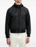 Куртка Armani Exchange Hooded logo-print jacket, размер 54, черный
