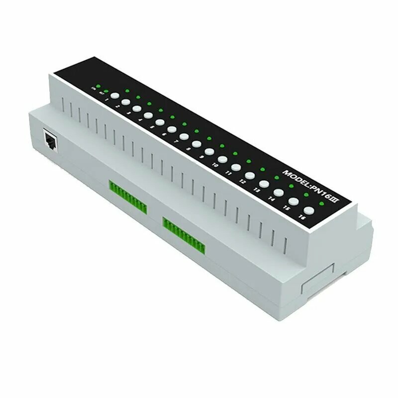 (D B X T) Tuya Smart Zigbee 16-Канальный Релейный Переключатель С Голосовым Управлением Через Приложение