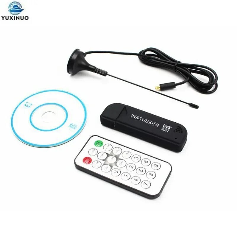 USB DVB-T SDR+DAB+FM HDTV ТВ-тюнер RTL2832U + FC0012