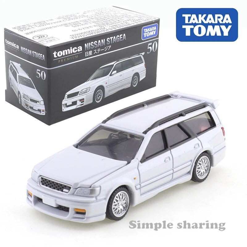 Takara Tomy Tomica TP50 Nissan Stagea металлическая модель автомобиля TP50