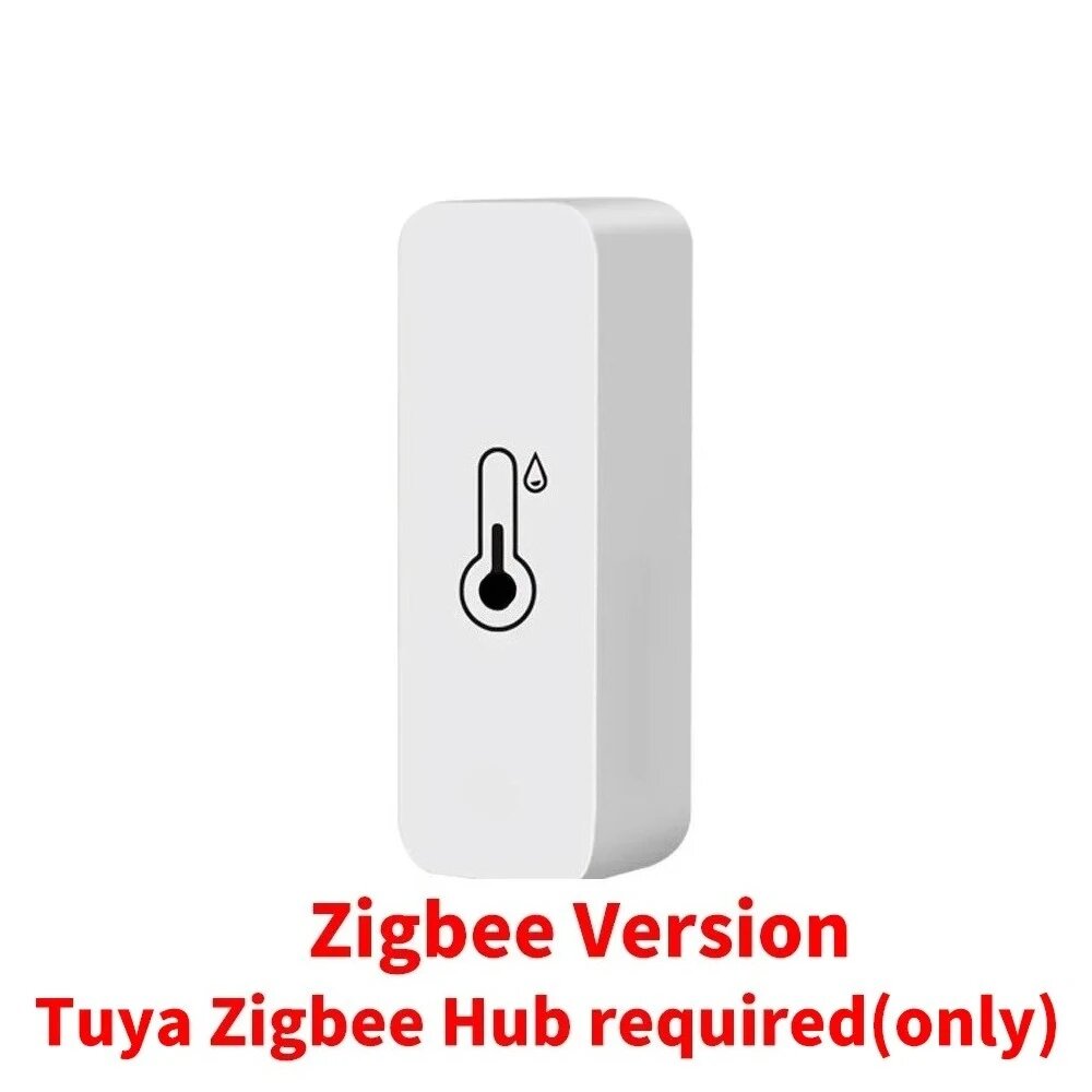 Датчик температуры и влажности iHseno Tuya WiFi Zigbee Zigbee Version