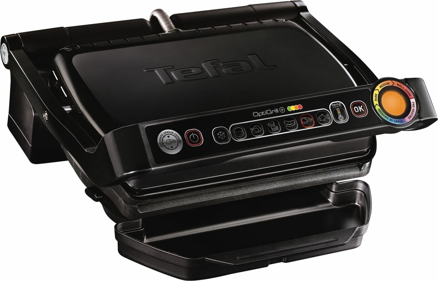 Умный электрогриль Tefal Optigrill&Bake GC714834, черный