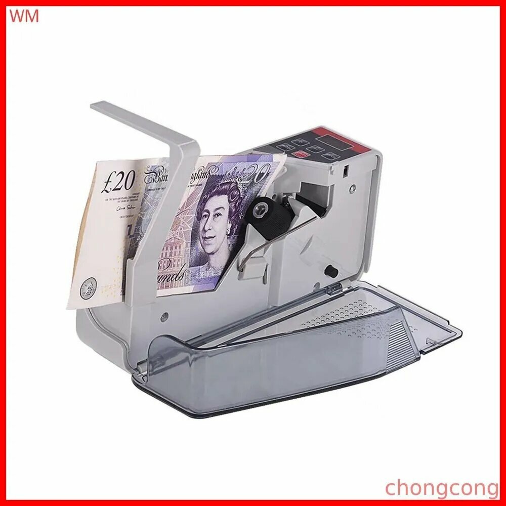 Портативный Мини Handy Money Counter Worldwide Билла Cash Banknote Note Счетчик