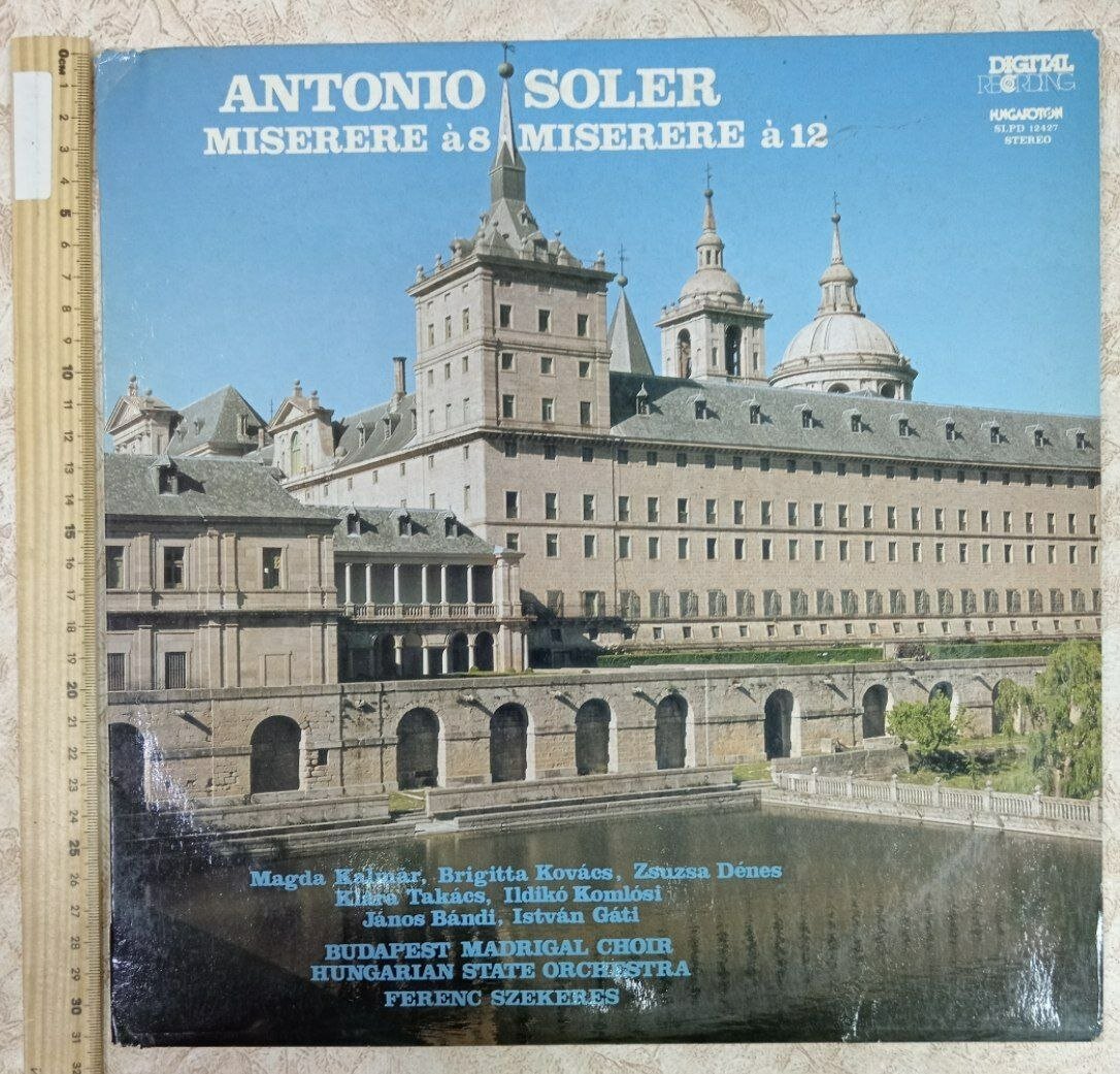 Antonio Soler Miserere a8. Miserere a12 (Антонио Солер Помилуй 8. Помилуй 12)