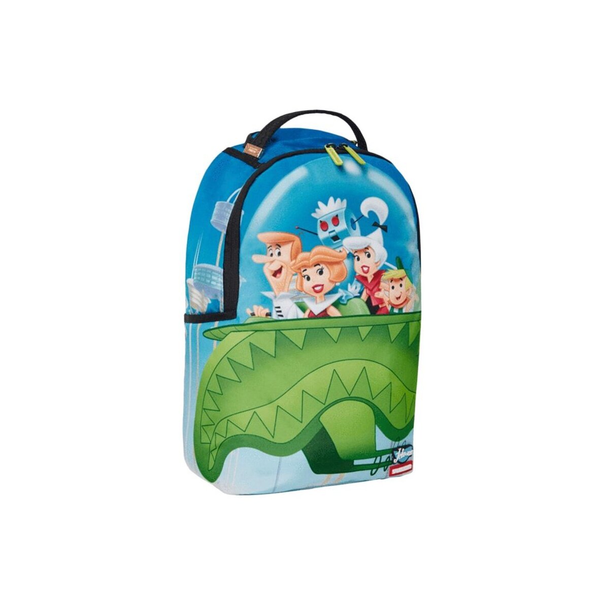 Сумка SPRAYGROUND, фактура пэчворк, многоцветный — фото 1