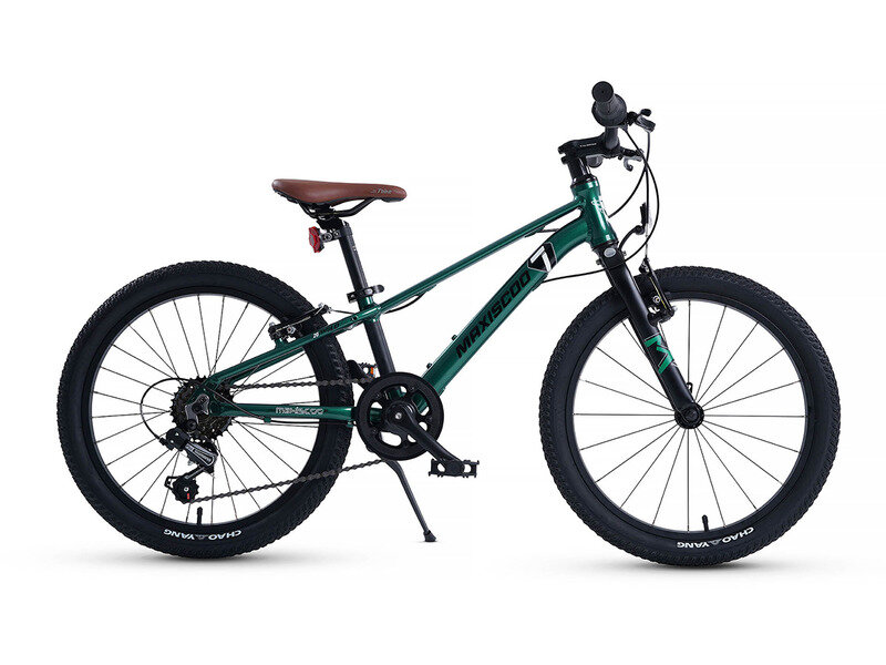 Подростковый велосипед Maxiscoo 7 Bike 20, год 2024, цвет Зеленый