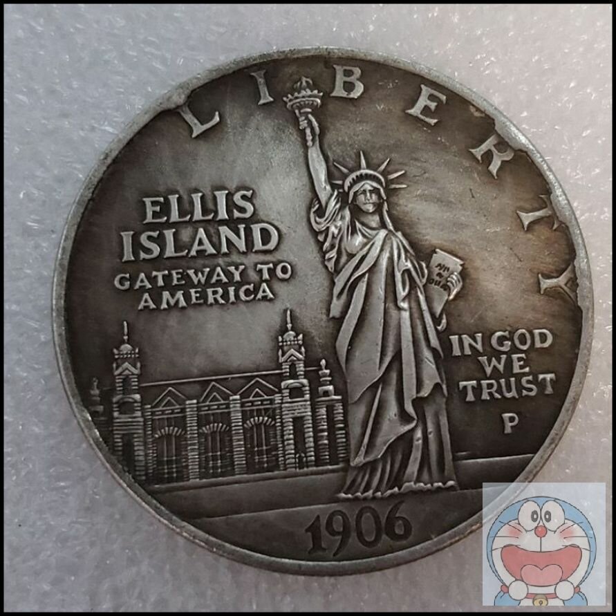 Серебряный доллар США 1906 года