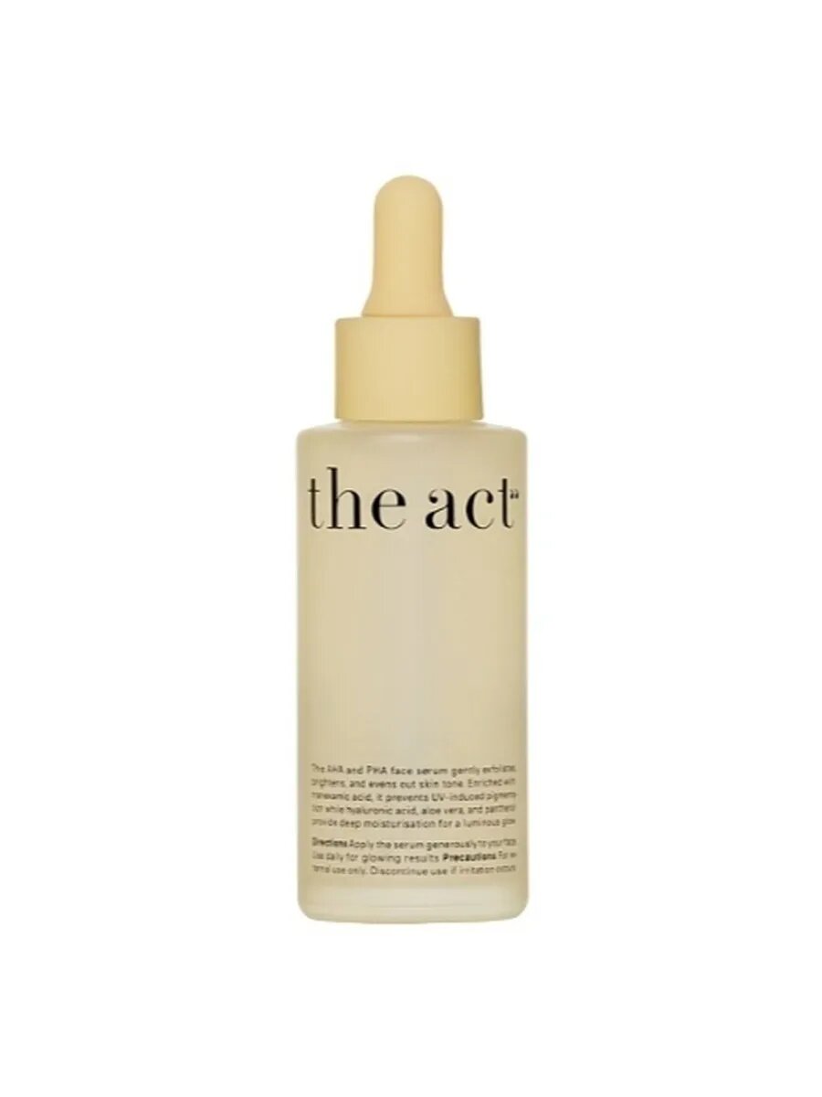 Сыворотка для лица The Act Aha & Pha Face Serum отшелушивающ
