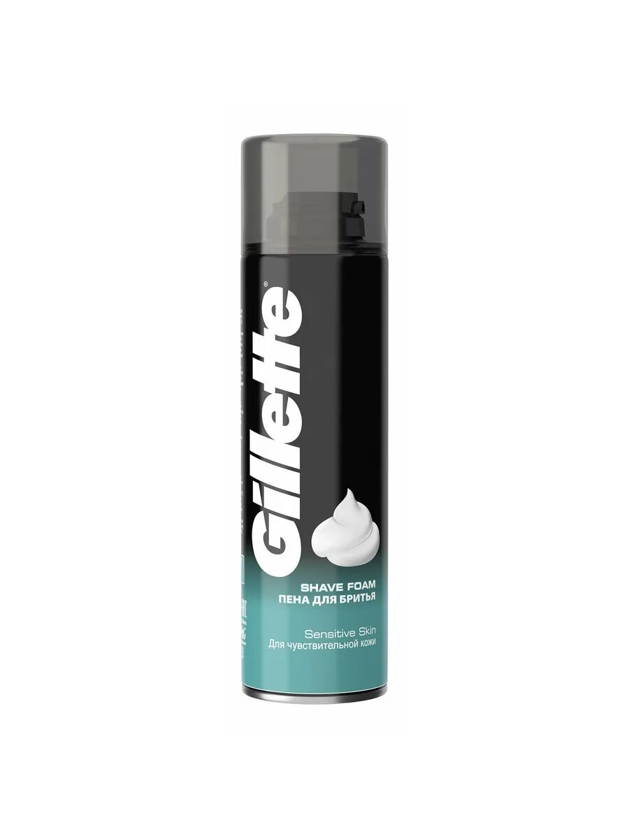 Пена для бритья Gillette Shave Foam Sensitive Skin для чувст