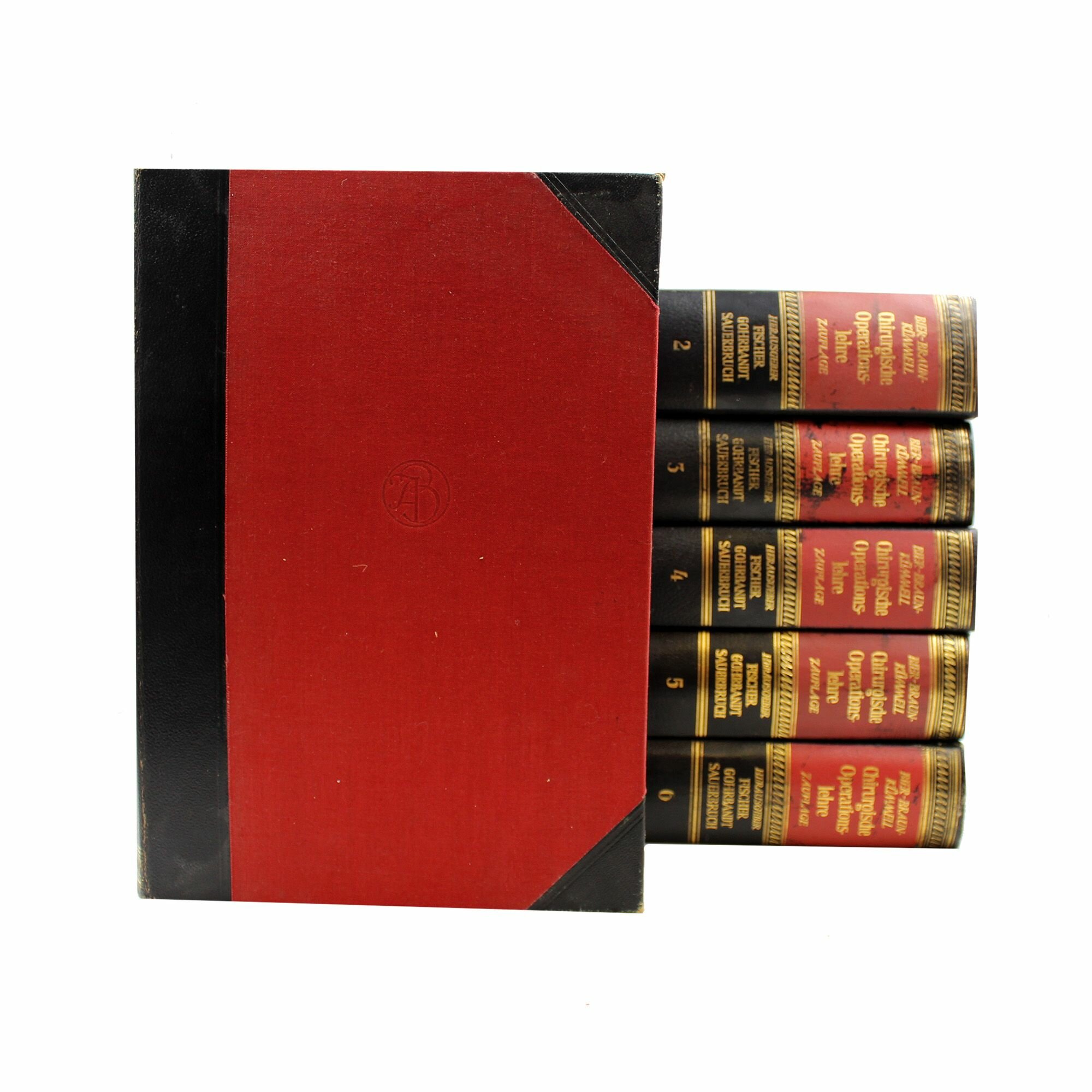 Chirurgische Operationslehre (комплект из 6 книг)