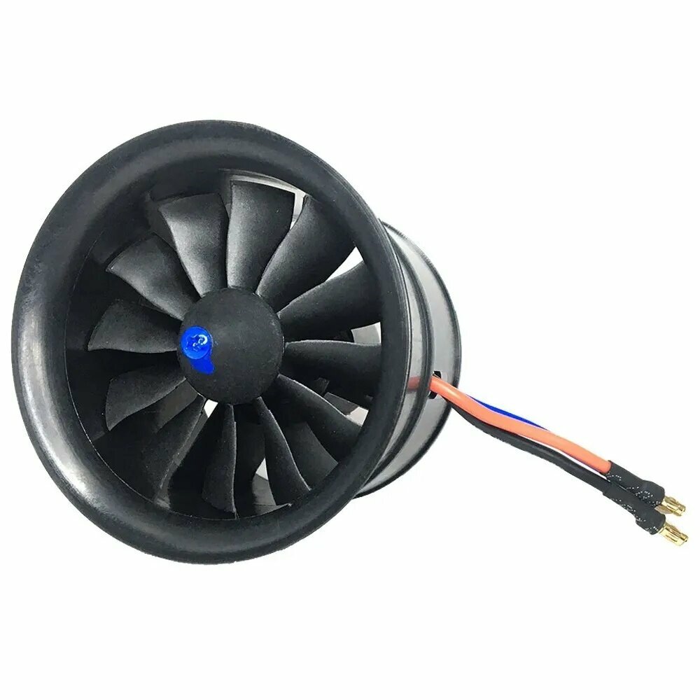 EDF 70 мм 2300KV 6S 12 лопастей RC вентилятор пропеллер с бесщеточным двигателем