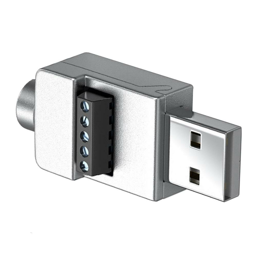USB 2.0 адаптер без пайки, мужская голова