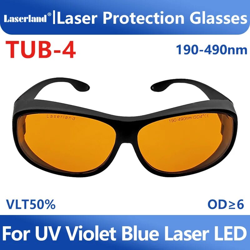 Лазерные очки Laserland TUB-4 UV Violet Blue