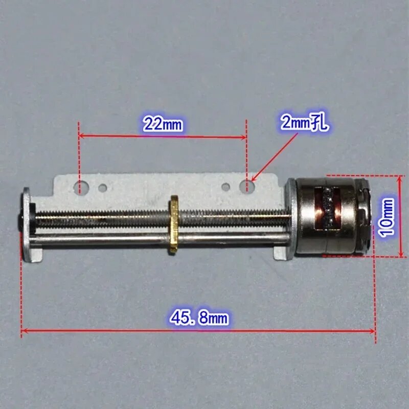 Шаговый двигатель Micro Mini 10 мм — фото 1