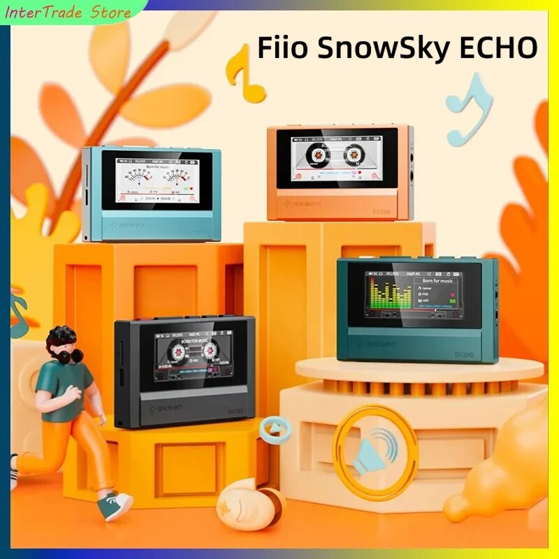 FiiO SnowSky ECHO плеер 8 ГБ ECHO Orange — фото 1
