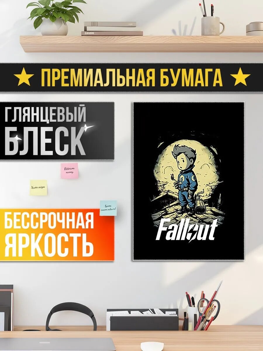Постер на стену Fallout boy — фото 1