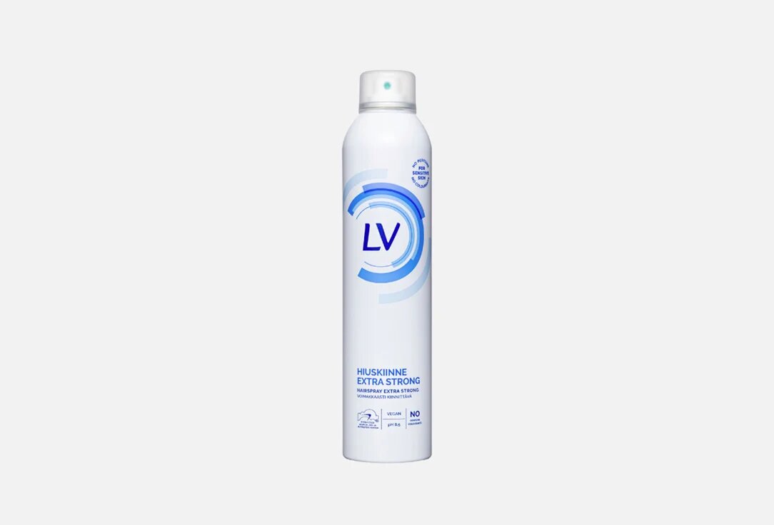 LV perfume free Hair Spray Extra Strong Лак для волос без запаха 300 мл