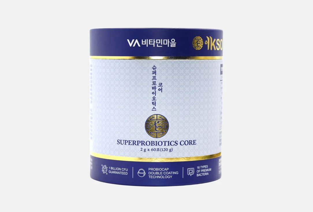 Vitamin Village Супер Пробиотик Кор в саше БАД для поддержки пищеварения 60 шт
