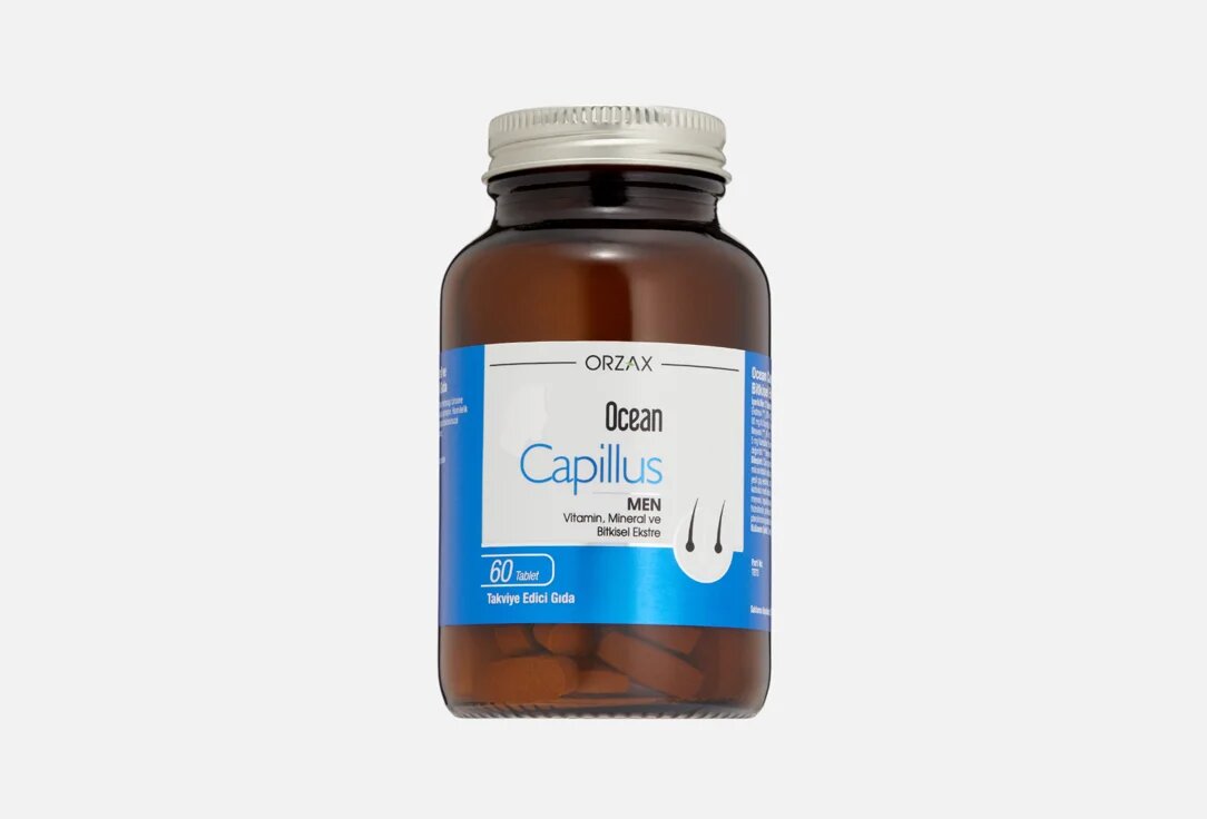 Orzax Ocean Сapillus Men в таблетках БАД для мужского здоровья 60 шт