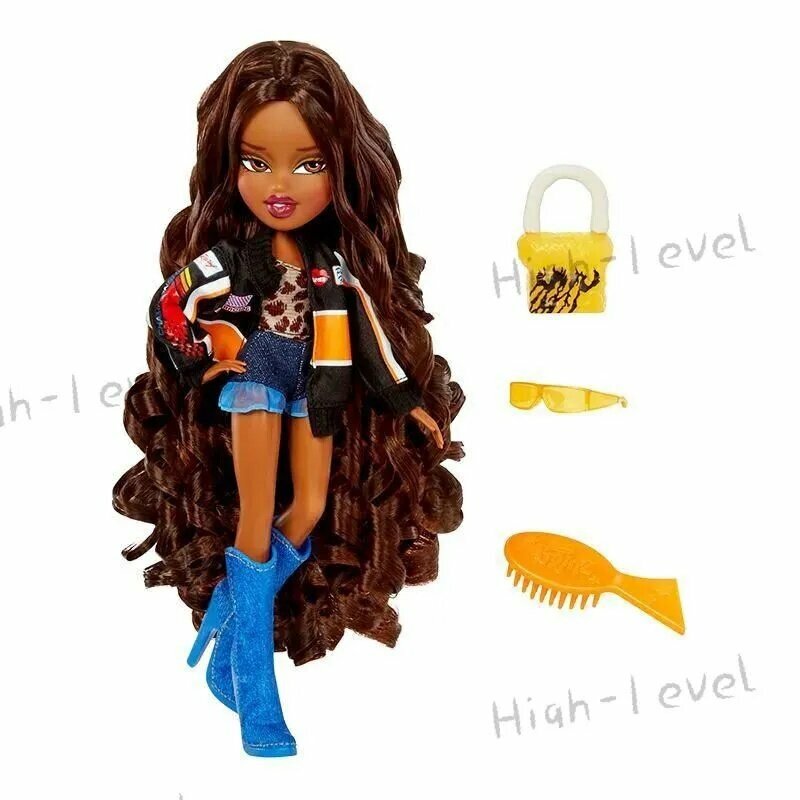 MGA Bratz Goin Out Fashion Doll Sasha / Коллекция модных кукол с очками, расческами и аксессуарами для одежды подходит для подарков на день рождения детям