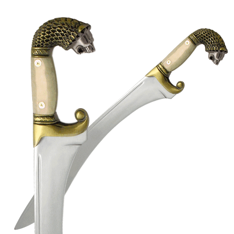 Сувенирная копия - Меч Art Gladius, бронзовая рукоятка, 78 см