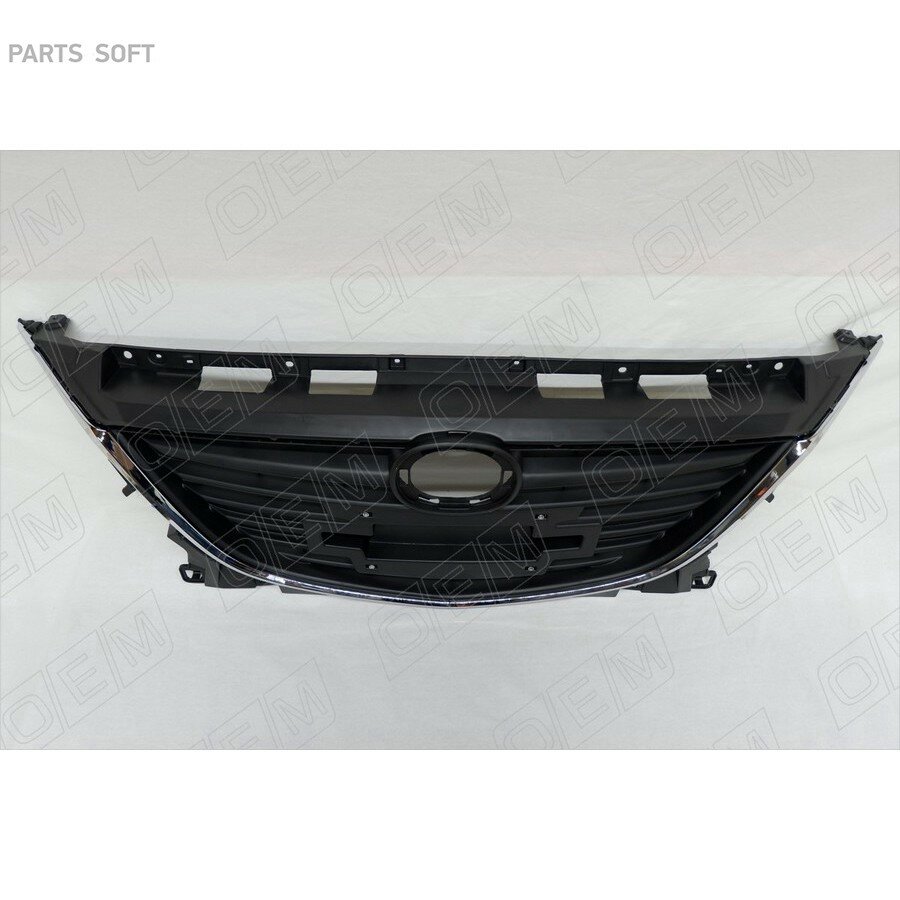 Решетка радиатора Mazda 3 3 BM 2013-2016, текстурн от официального дистрибьютора, OEM, артикул OEM3192