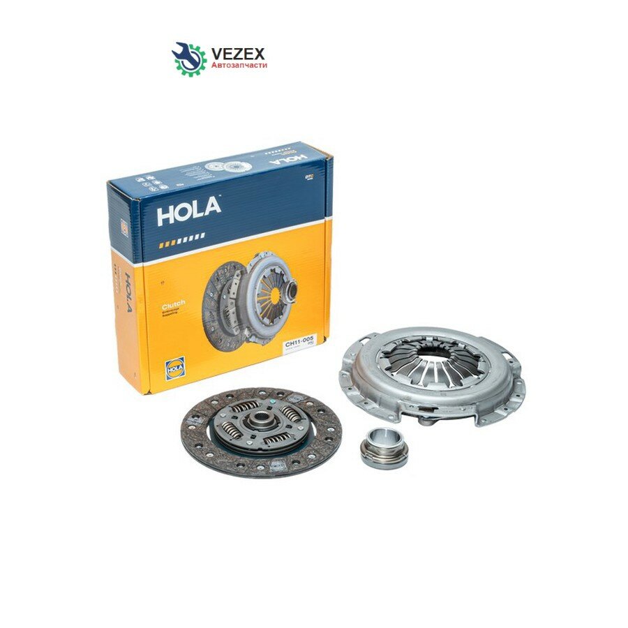 HOLA CH11-005 Сцепление с подш. CHEVROLET Aveo (T200, T250, T255), ZAZ Vida