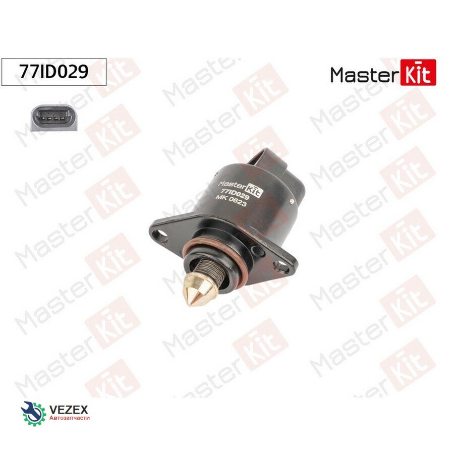 MASTERKIT 77ID029 Регулятор холостого хода OPEL ASTRA F, KADETT 77ID029