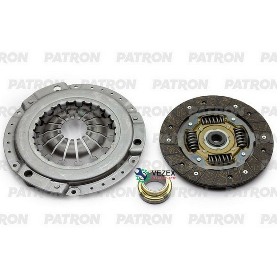 PATRON PCE0070 Комплект сцепления (3P) CHEVROLET/ DAEWOO KALOS 1.4 16v 02-, NUBIRA 1.6 16v 97-, REZZO 1.6-1.8 00-, AVEO 1.4 06- PCE0070