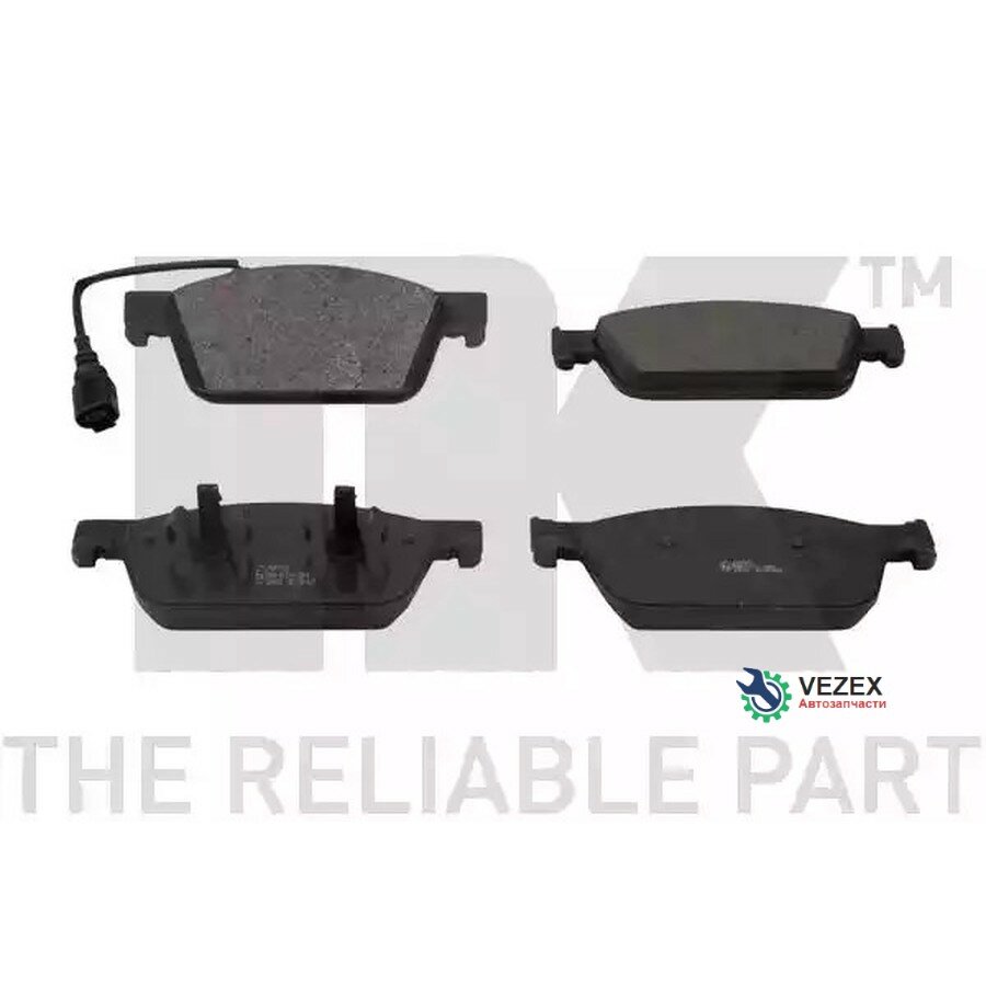 NK 2247102 Колодки тормозные дисковые передние VW Transporter T 5 10