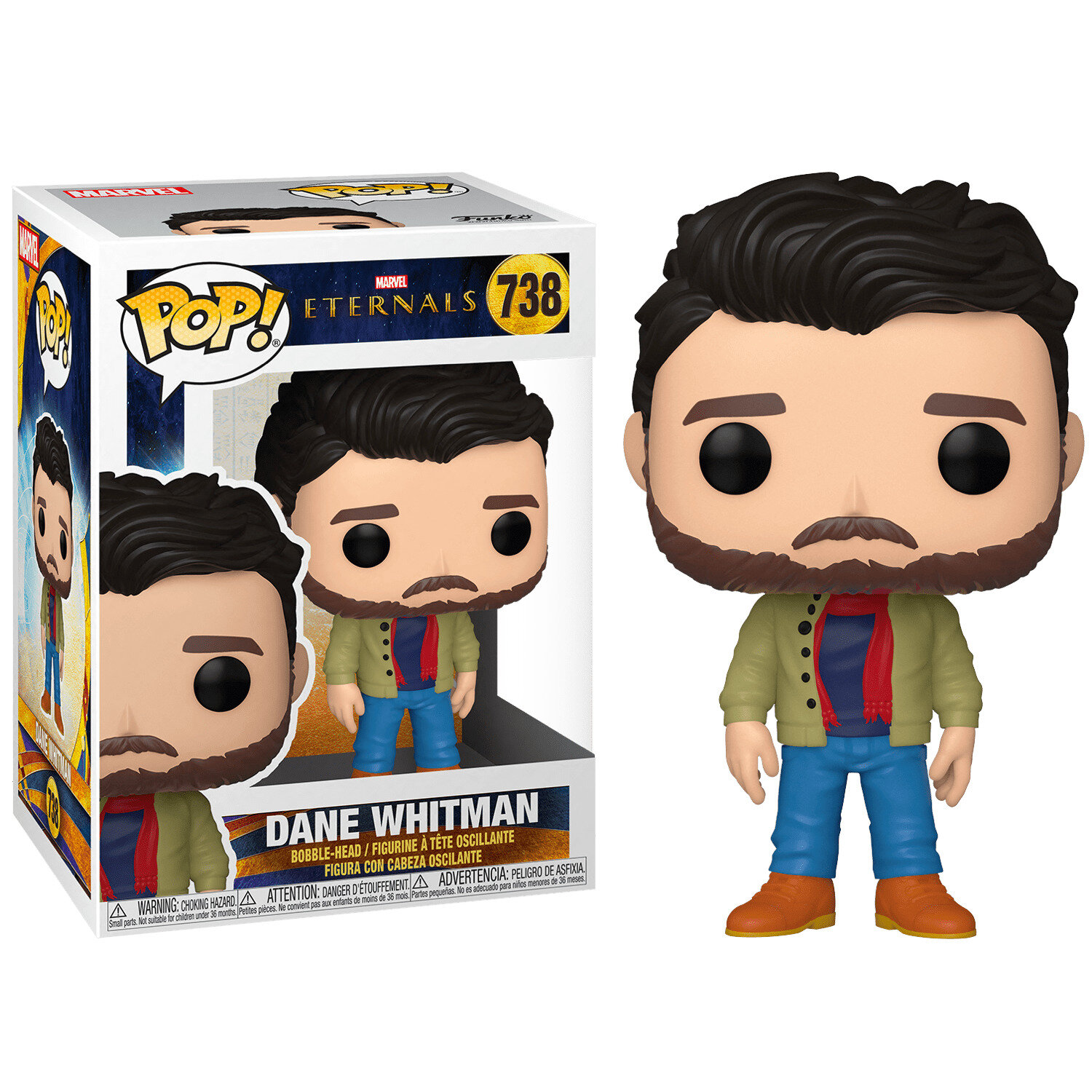 Фигурка Funko POP Dane Whitman Kit Harington из фильма Eternals Marvel 738