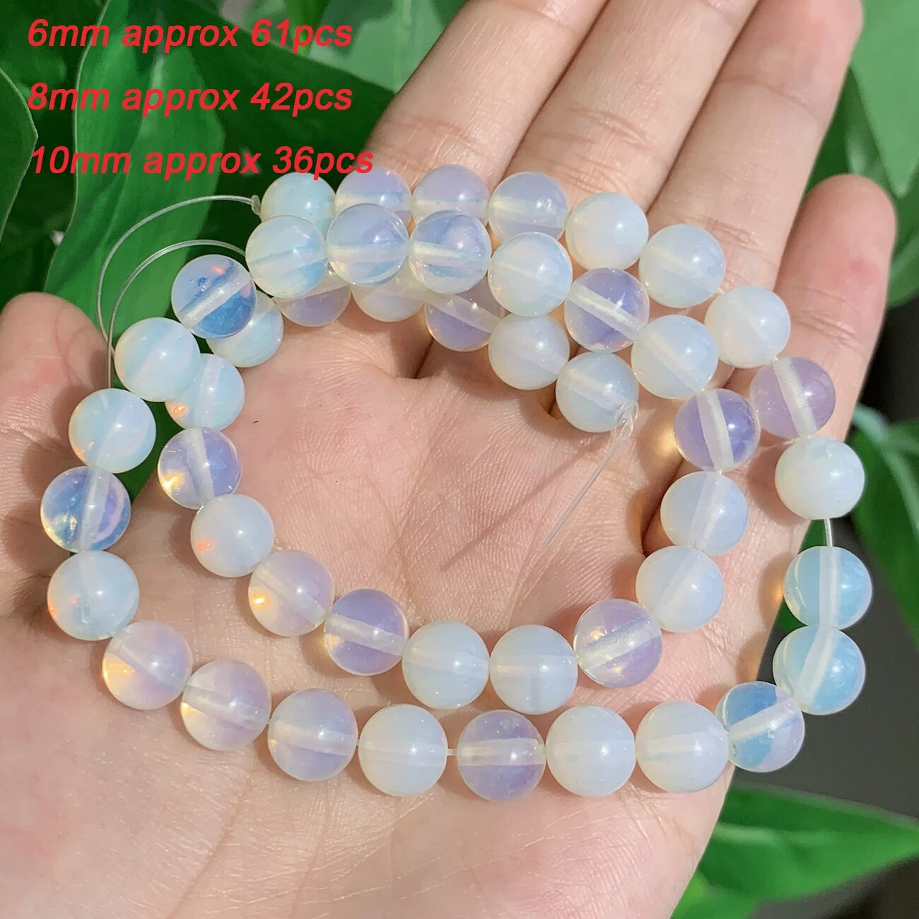 Бусины из натурального опала TTUIJI style1-10mm