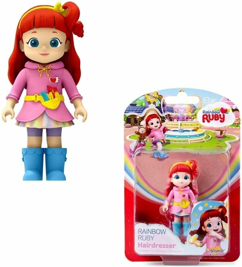 Кукла Руби Парикмахер Rainbow Ruby Hairdresser 8 см