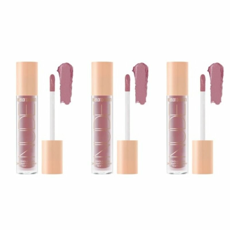 Belor Design Тени жидкие, Nude Harmony, тон 11, матовые, 3 уп.