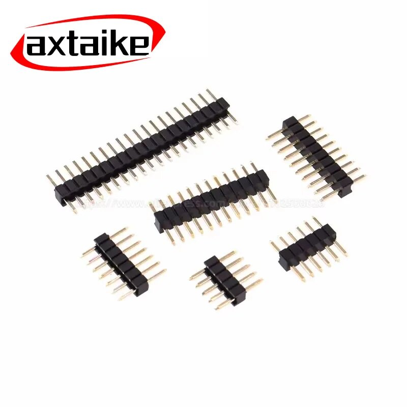 Axtaike однорядный штыревой разъем для печатных плат 2-50pin 1x40Pin