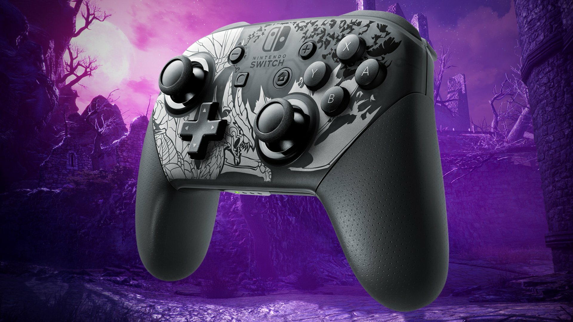 Геймпад для Nintendo Switch 1 2 и OLED Pro Controller Monster Hunter Rise Sunbreak