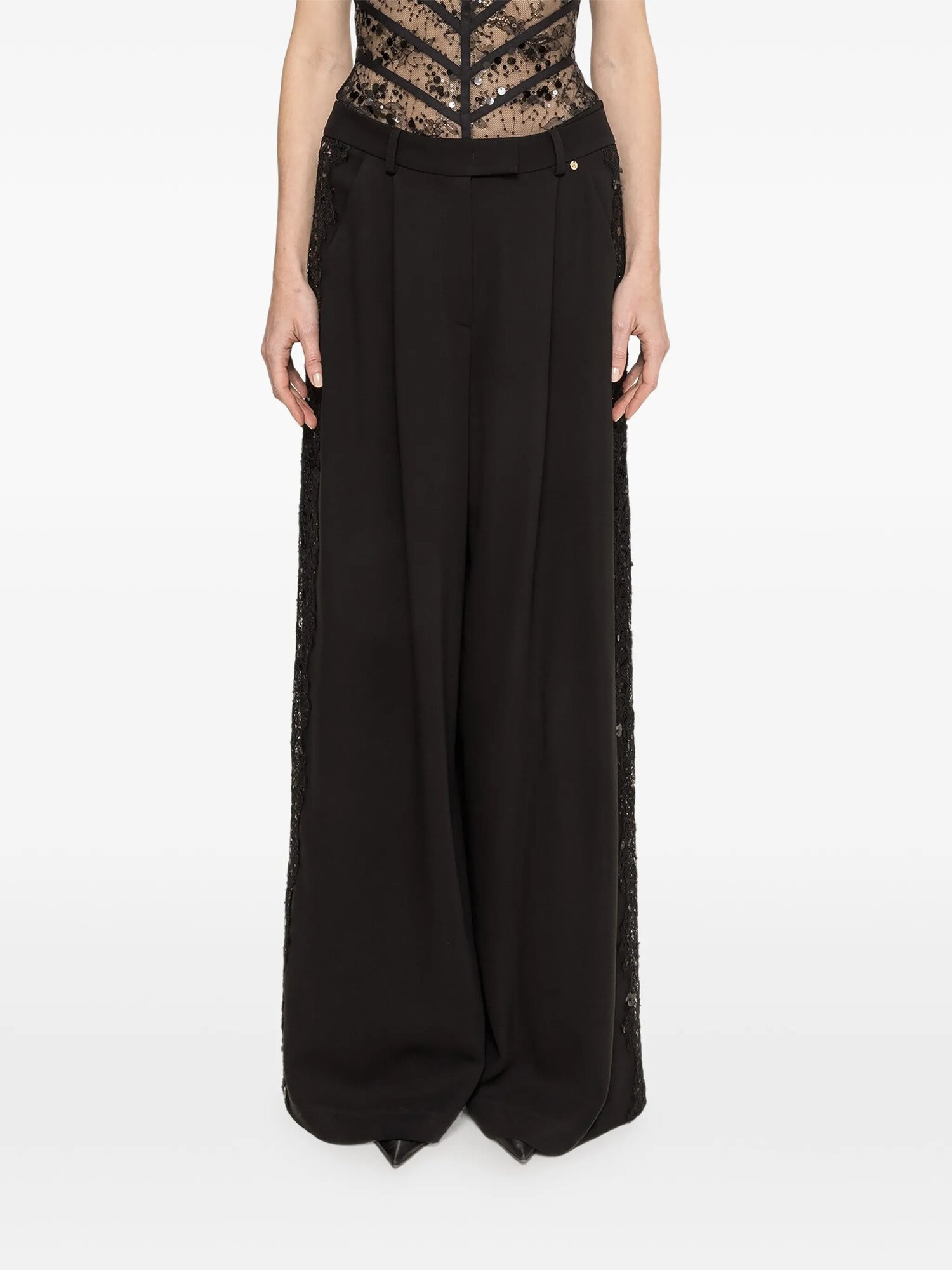 Брюки Lace insert trousers