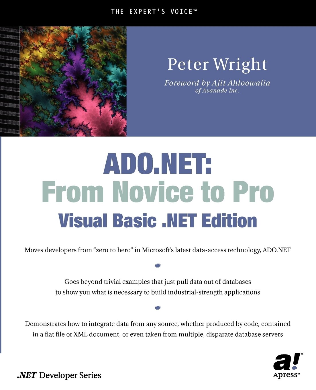 ADO. NET From Novice to Pro, Visual Basic. Net Edition — фото 1