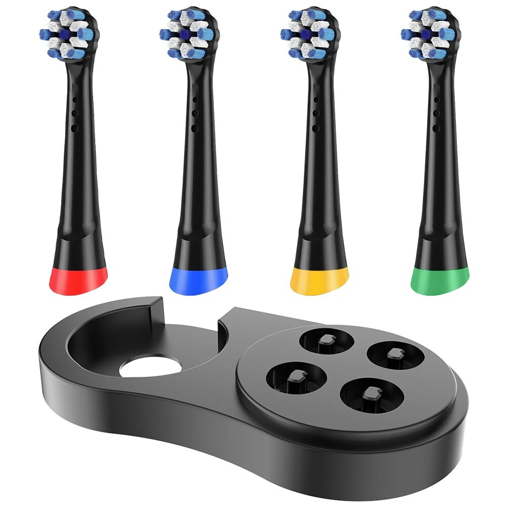 Держатель для Oral-B iO с 4 насадками, Black-1 set