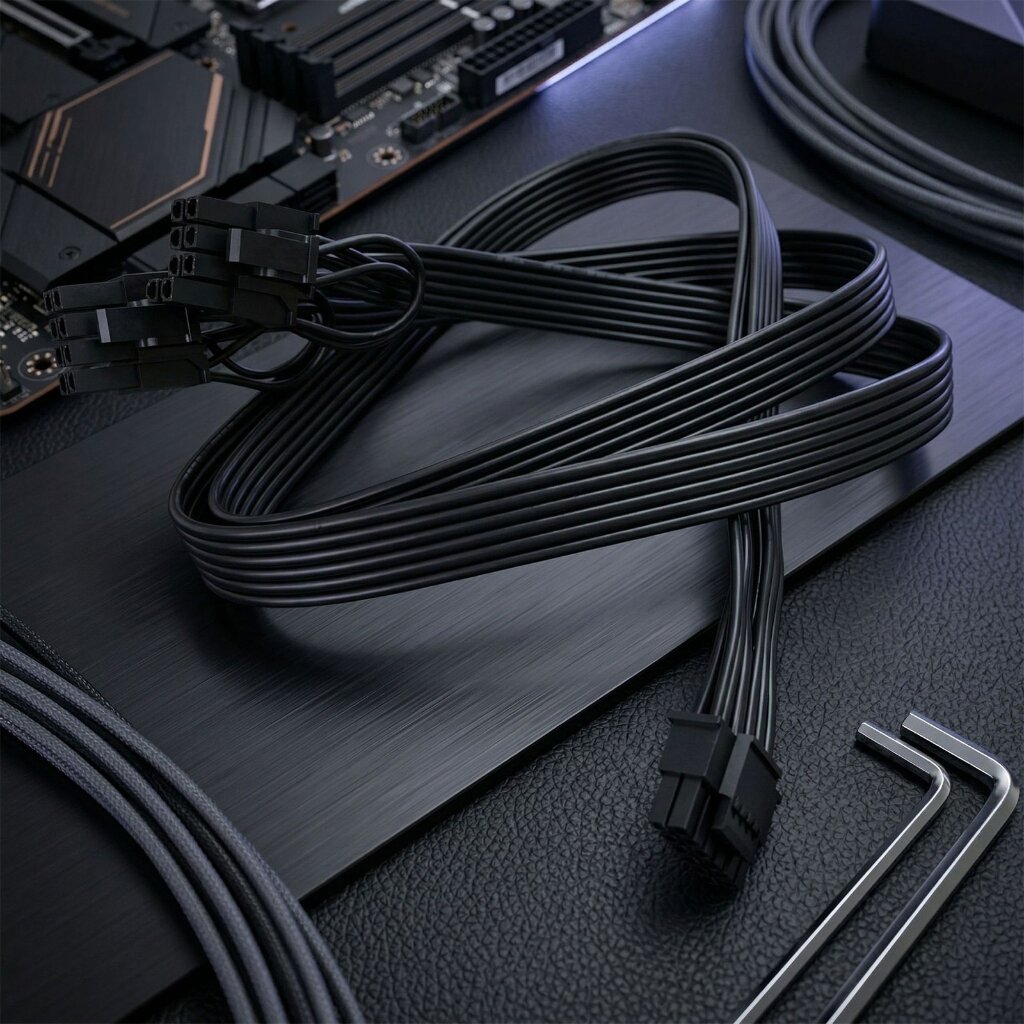 Кабель питания GPU 12VHPWR на 8Pin — фото 1