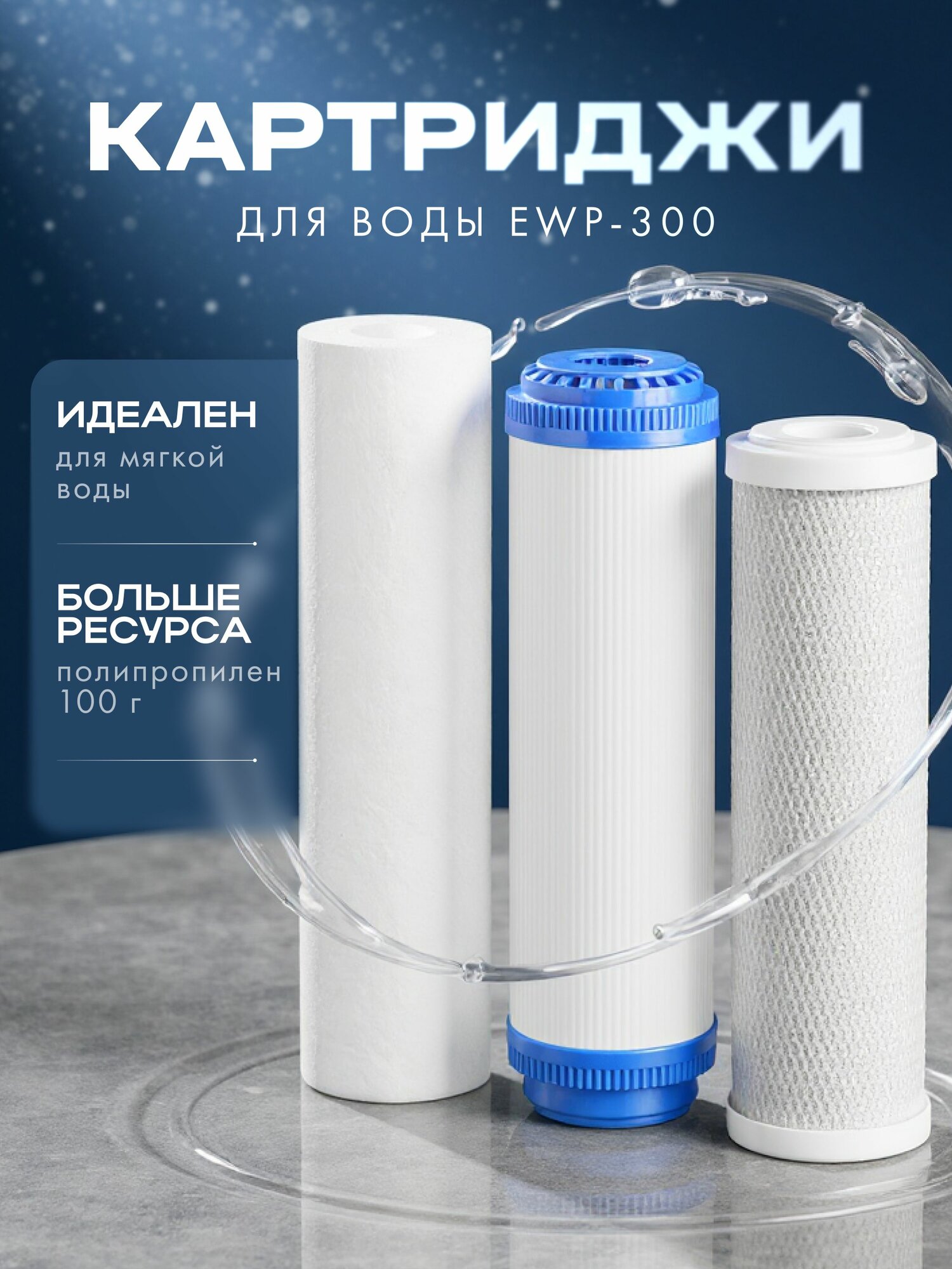 Комплект сменных картриджей для любого производителя.