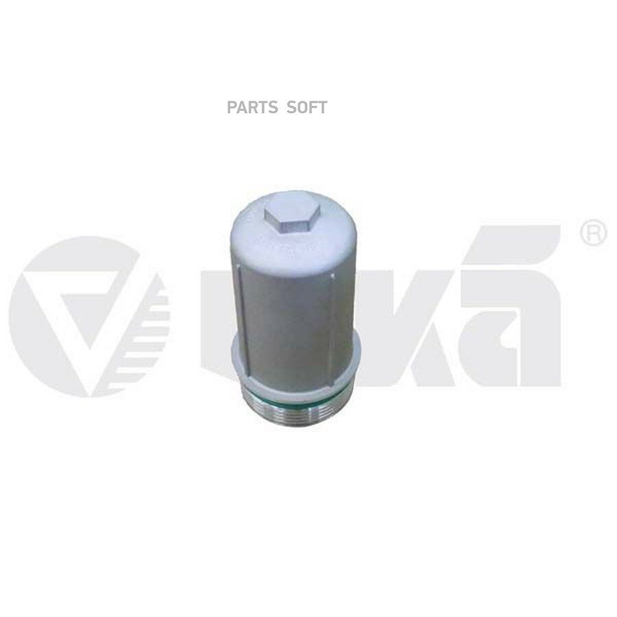 Крышка масляного фильтра VIKA 33251786801 AUDI, SEAT, SKODA, VW 07-> (фильтра 7-ступ. DSG DQ 500) (алюминий)