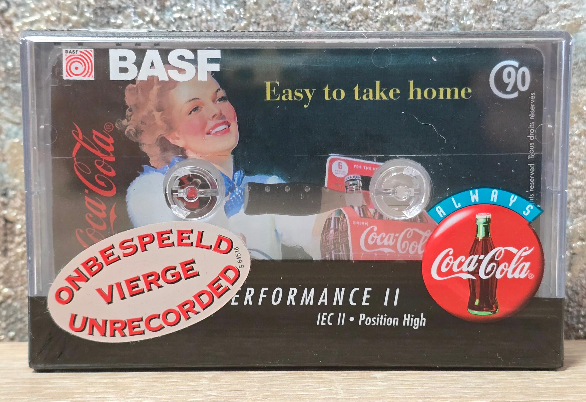 Аудиокассета BASF Coca-Cola -2