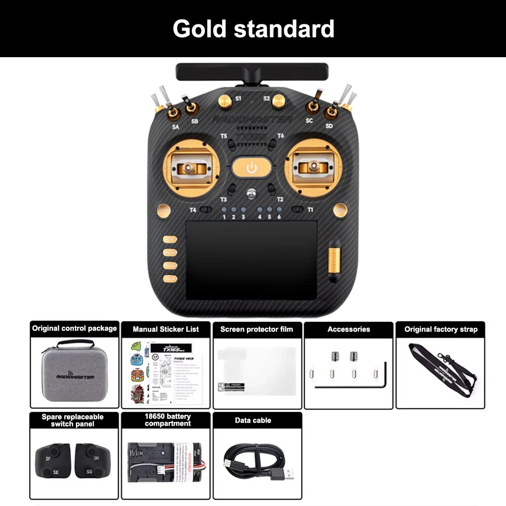 RadioMaster TX16S MK3 MAX Gold standard