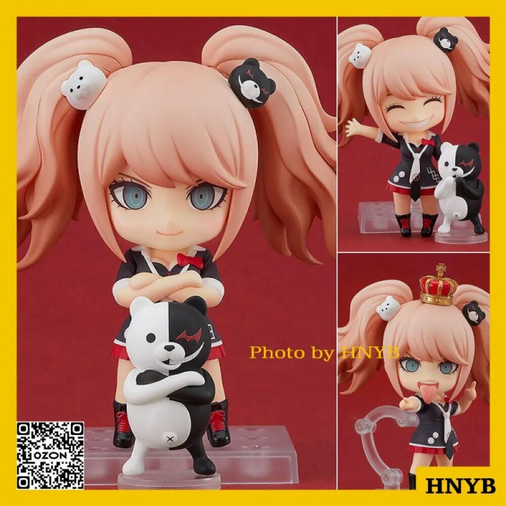 Фигурка Данганронпа Дзюнко Эносима / Danganronpa 1.2 Reload Junko Enoshima Нендороид подарок для фаната (10 см) 1398