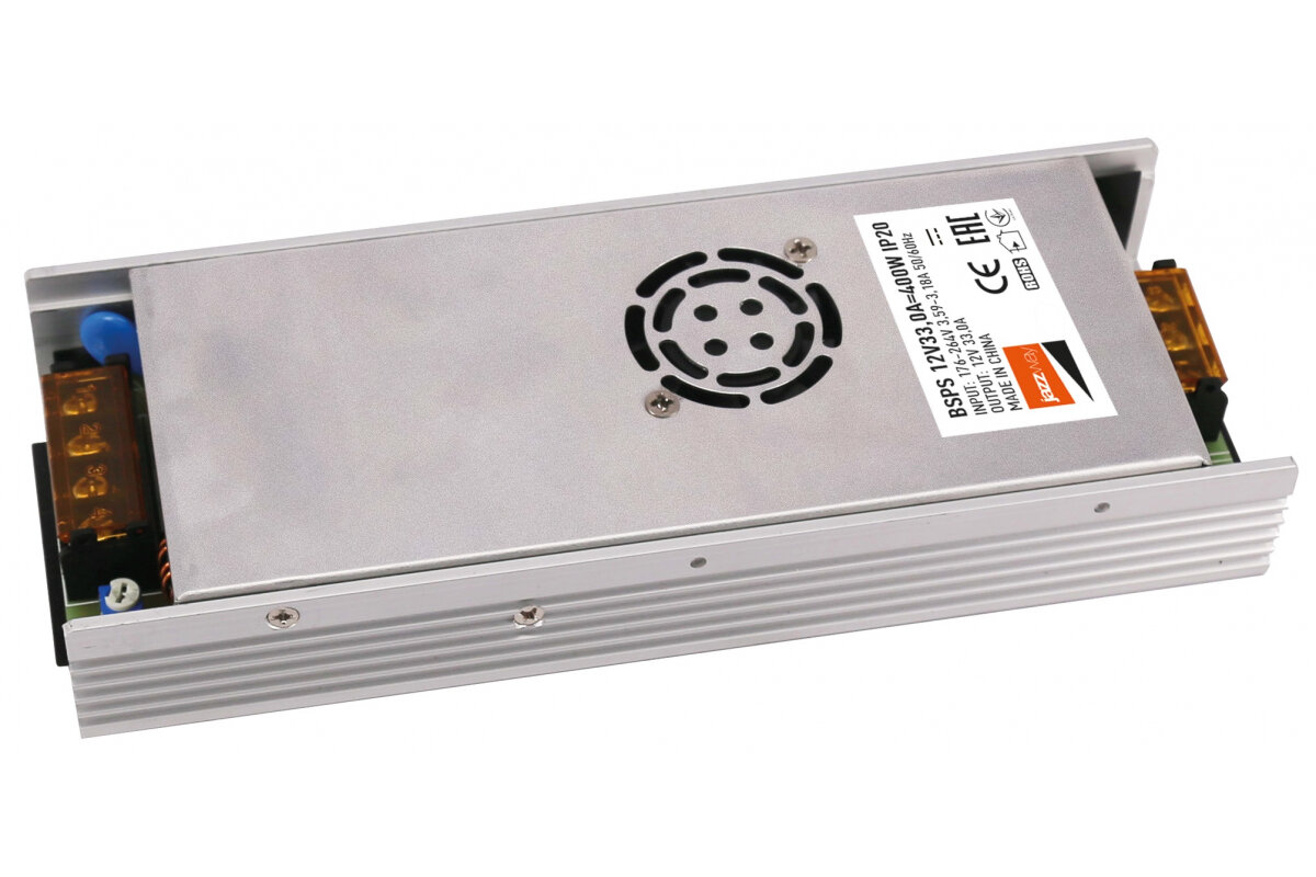 Драйвер Jazzway BSPS 12V 33A 400W IP20 1001399A