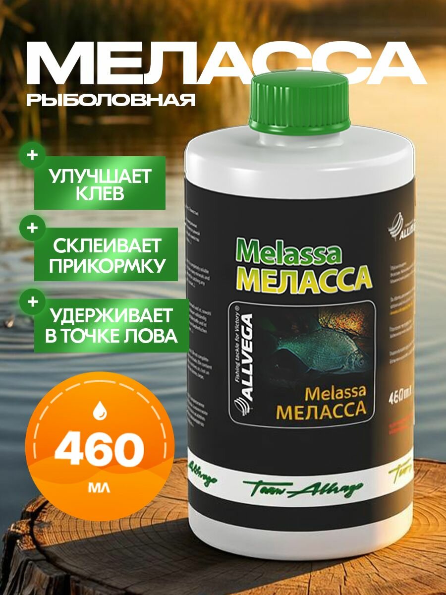 Ароматизатор для рыбалки добавка в прикормку Меласса Лещ 460 мл