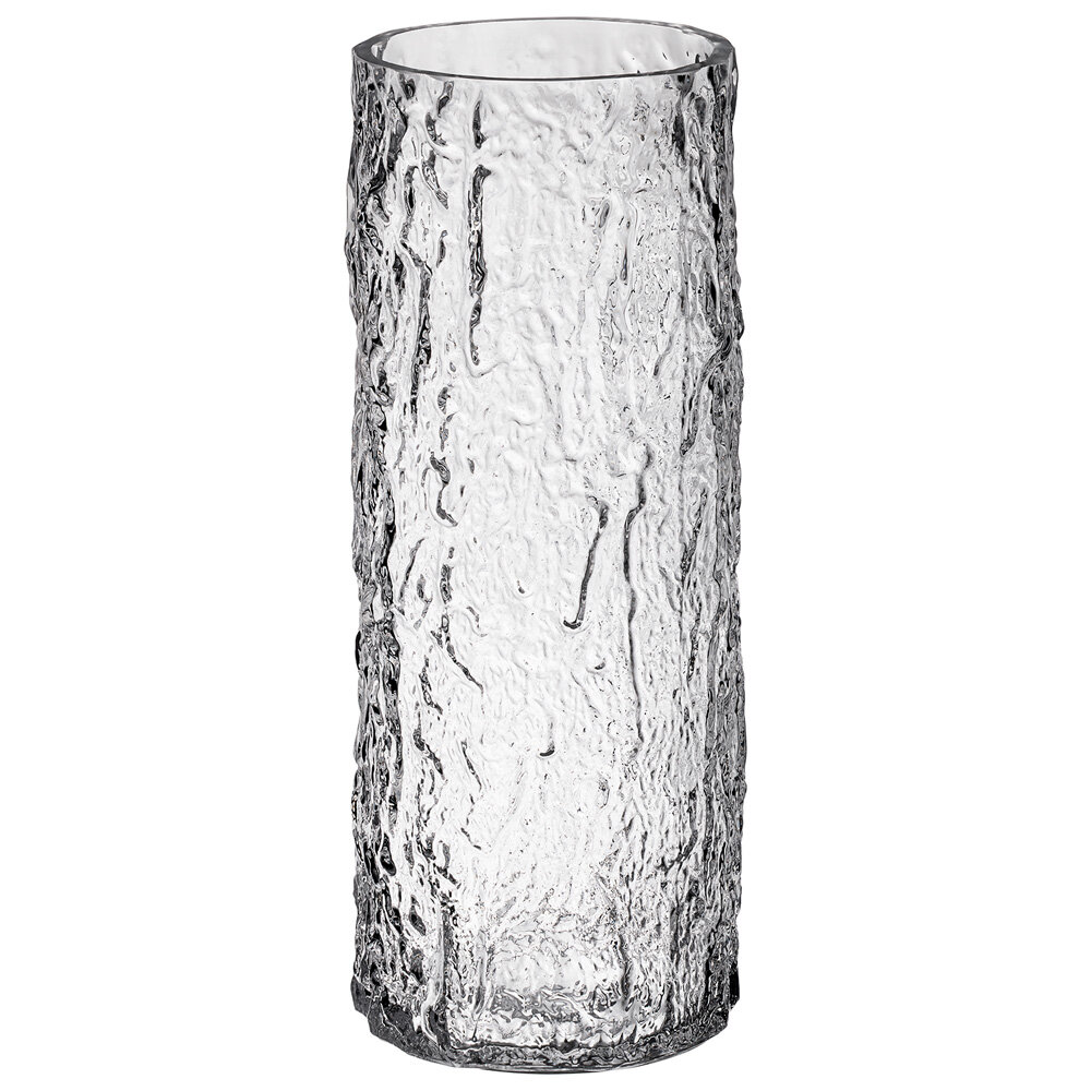 Ваза glass nature 12*30 см KSG-698-125
